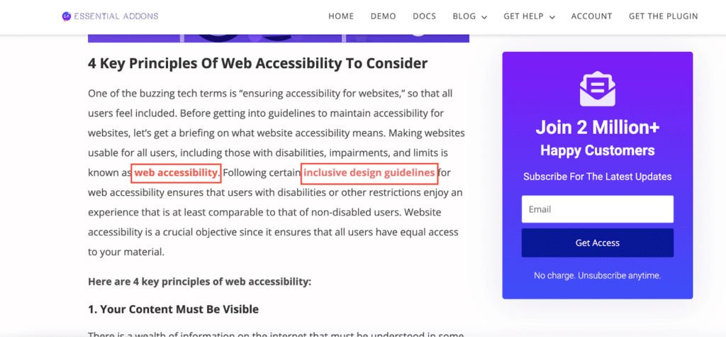 [2025] How to Make Your Elementor Website Accessible