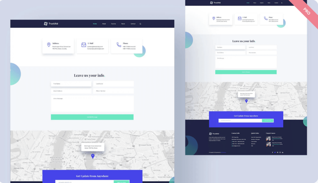5 Ready-to-Use Donation Form Templates for Elementor Sites | Essential ...