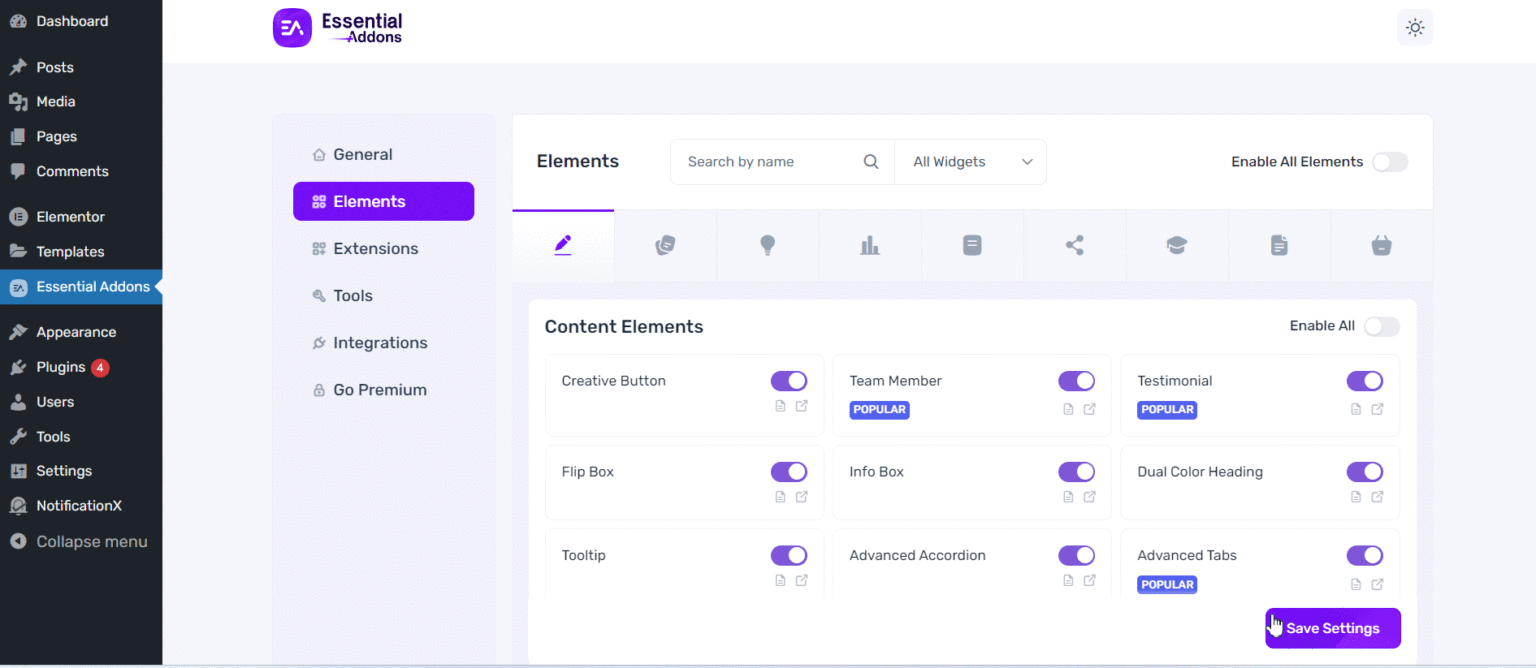 Installing PRO version | Essential Addons for Elementor