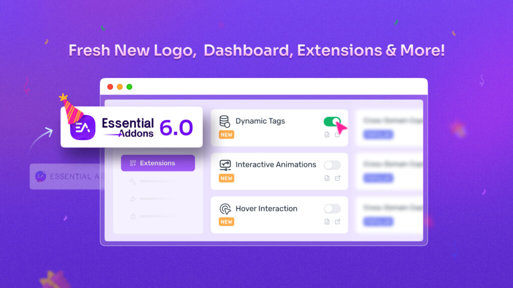 Introducing Essential Addons for Elementor 6.0: New Logo, Revamped ...