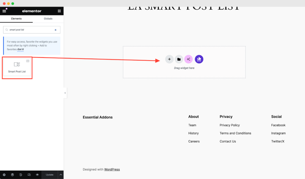 Smart Post List | Essential Addons for Elementor