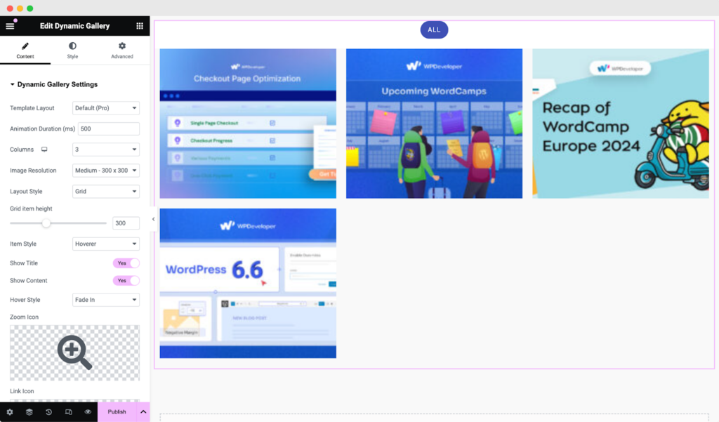 Dynamic Filterable Gallery | Essential Addons for Elementor