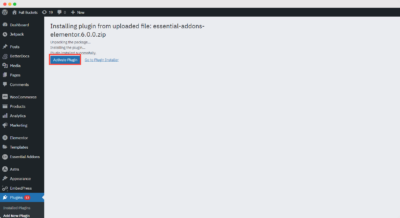 Installing PRO version | Essential Addons for Elementor