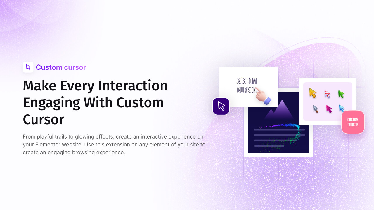 Custom Cursor | Essential Addons for Elementor